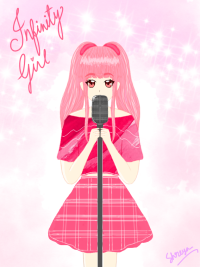 Nikki performing Infinity Girl